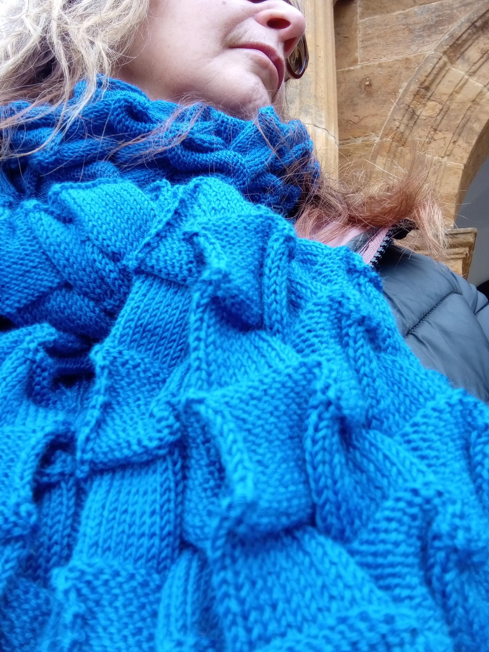 Origami Scarf Machine Knitting Pattern: Garter Carriage (instant PDF ...
