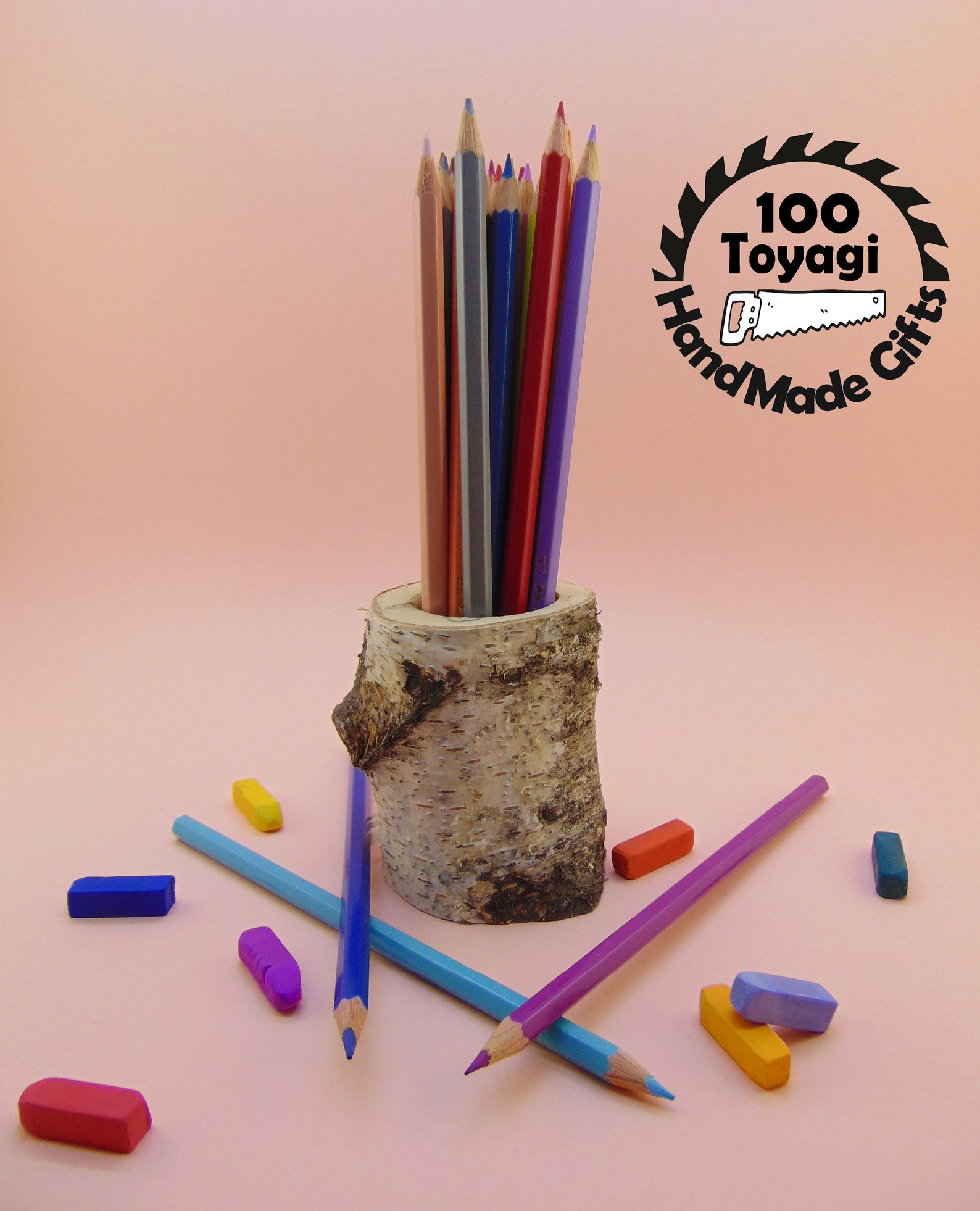 Tree Branch Pen Holder for Pens, Brushes Etc. Rustic, Hygge,decor ...