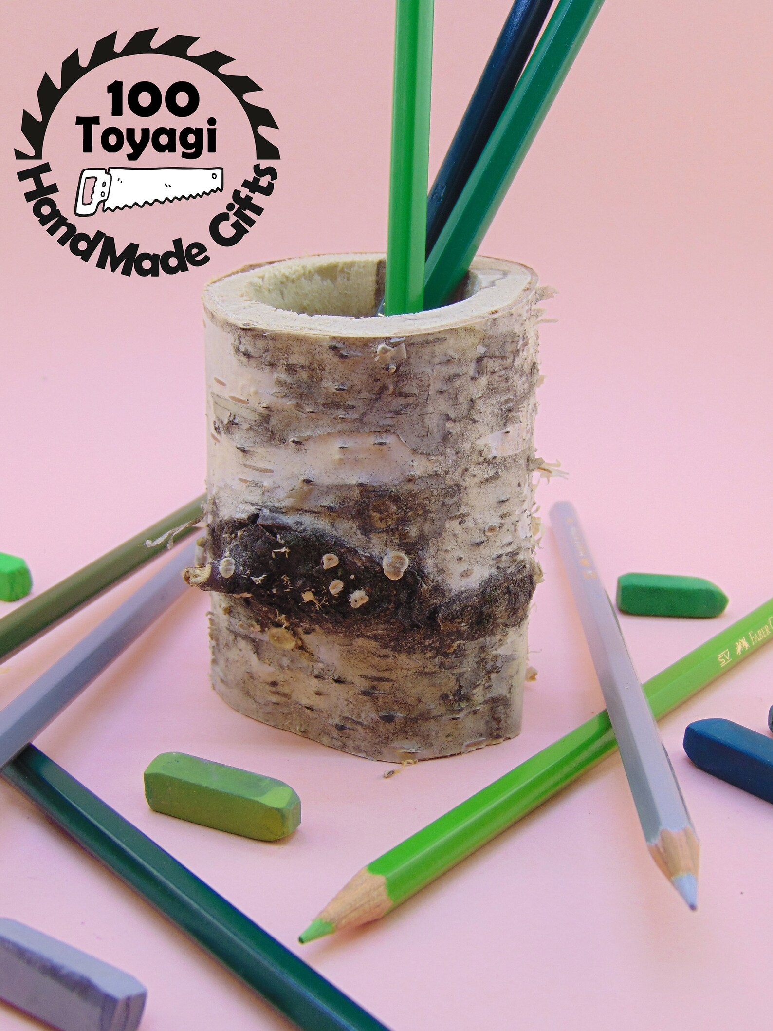 Tree Branch Pen Holder for Pens, Brushes Etc. Rustic, Hygge,decor ...