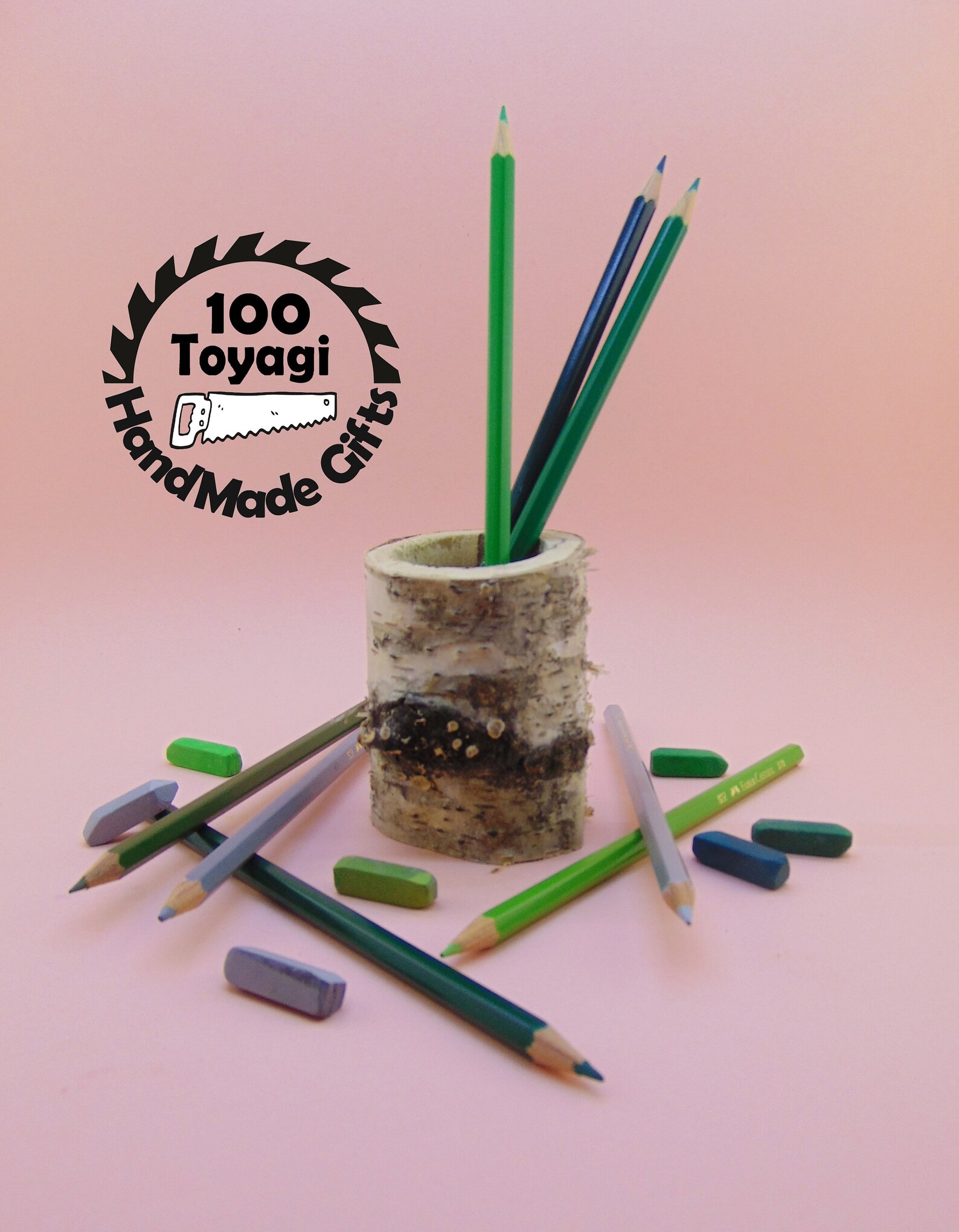 Tree Branch Pen Holder for Pens, Brushes Etc. Rustic, Hygge,decor ...