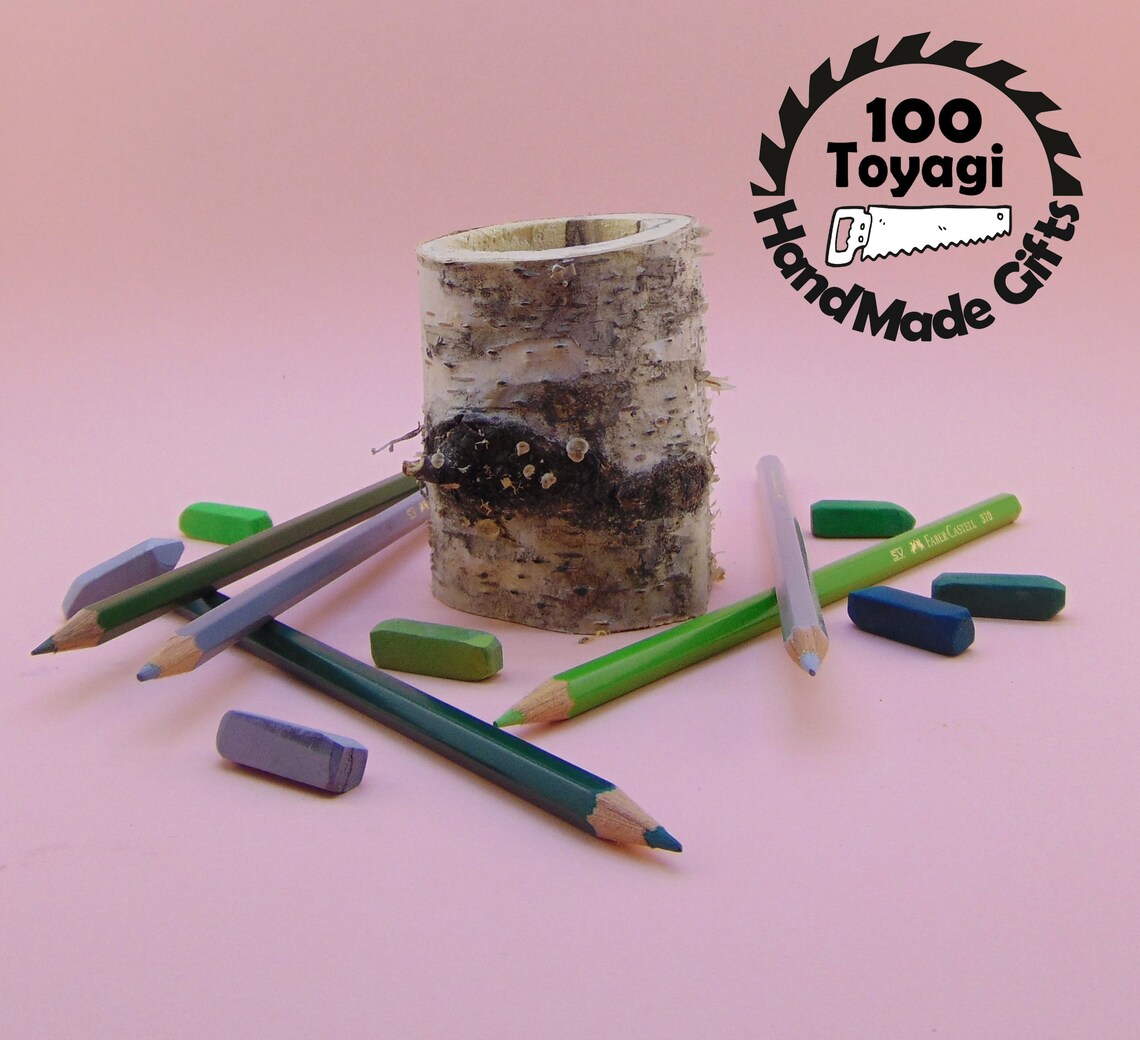 Tree Branch Pen Holder for Pens, Brushes Etc. Rustic, Hygge,decor ...