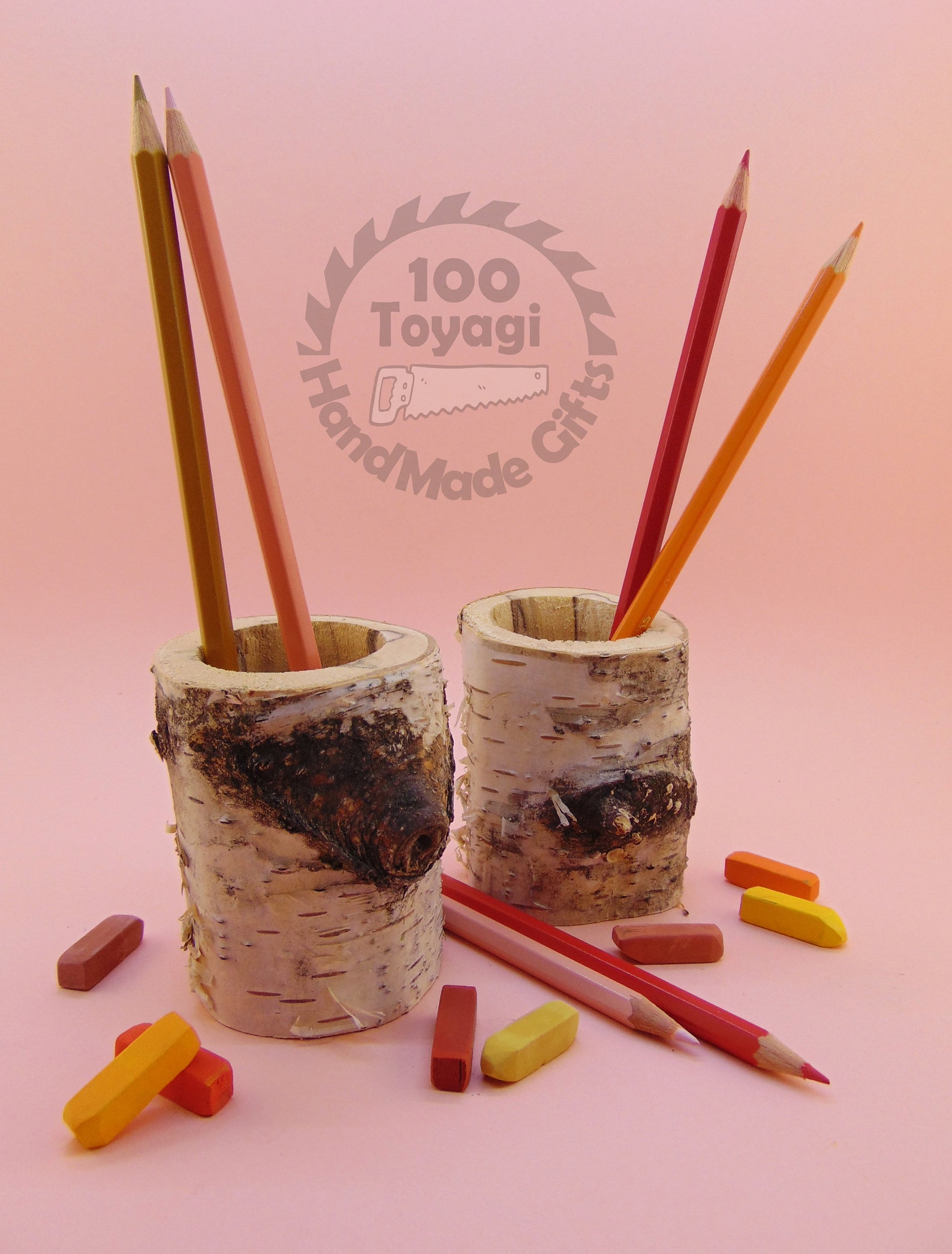 Tree Branch Pen Holder for Pens, Brushes Etc. Rustic, Hygge,decor ...