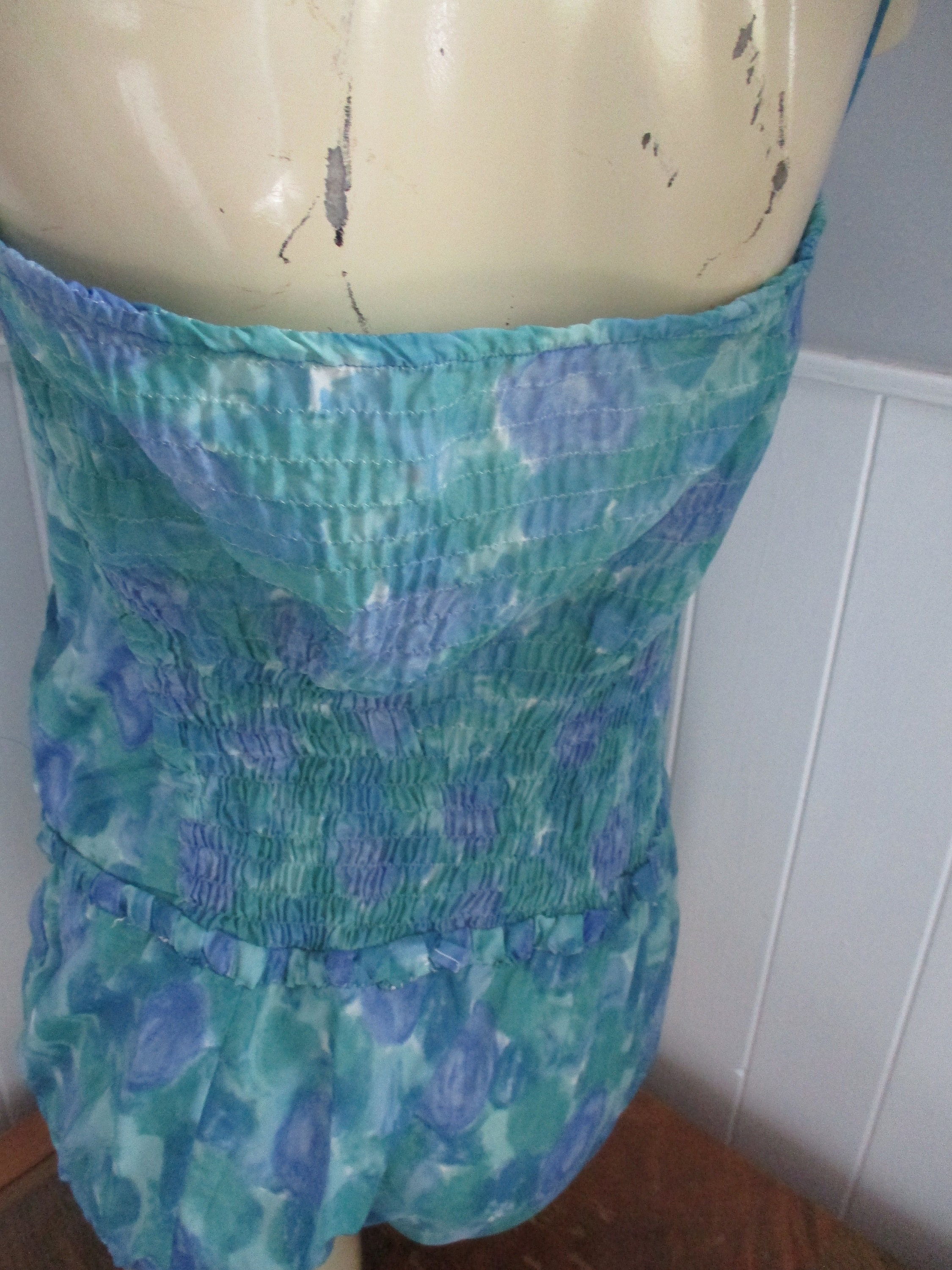 1950s Vintage Swimsuit in Bri-nylon Abstract Print - Etsy