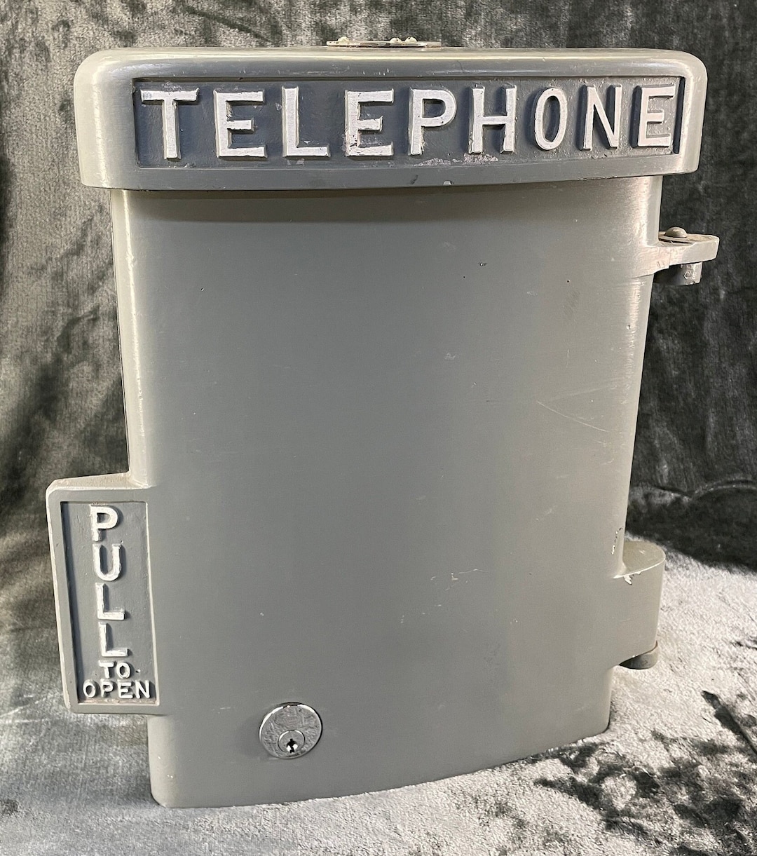 Vintage 1964 Telephone Cast CALL BOX Western Electric 8J Apparatus Unit ...