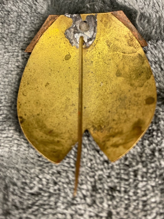 Vintage 1940's Machine Age, Art Deco, Brutalist Coppe… - Gem