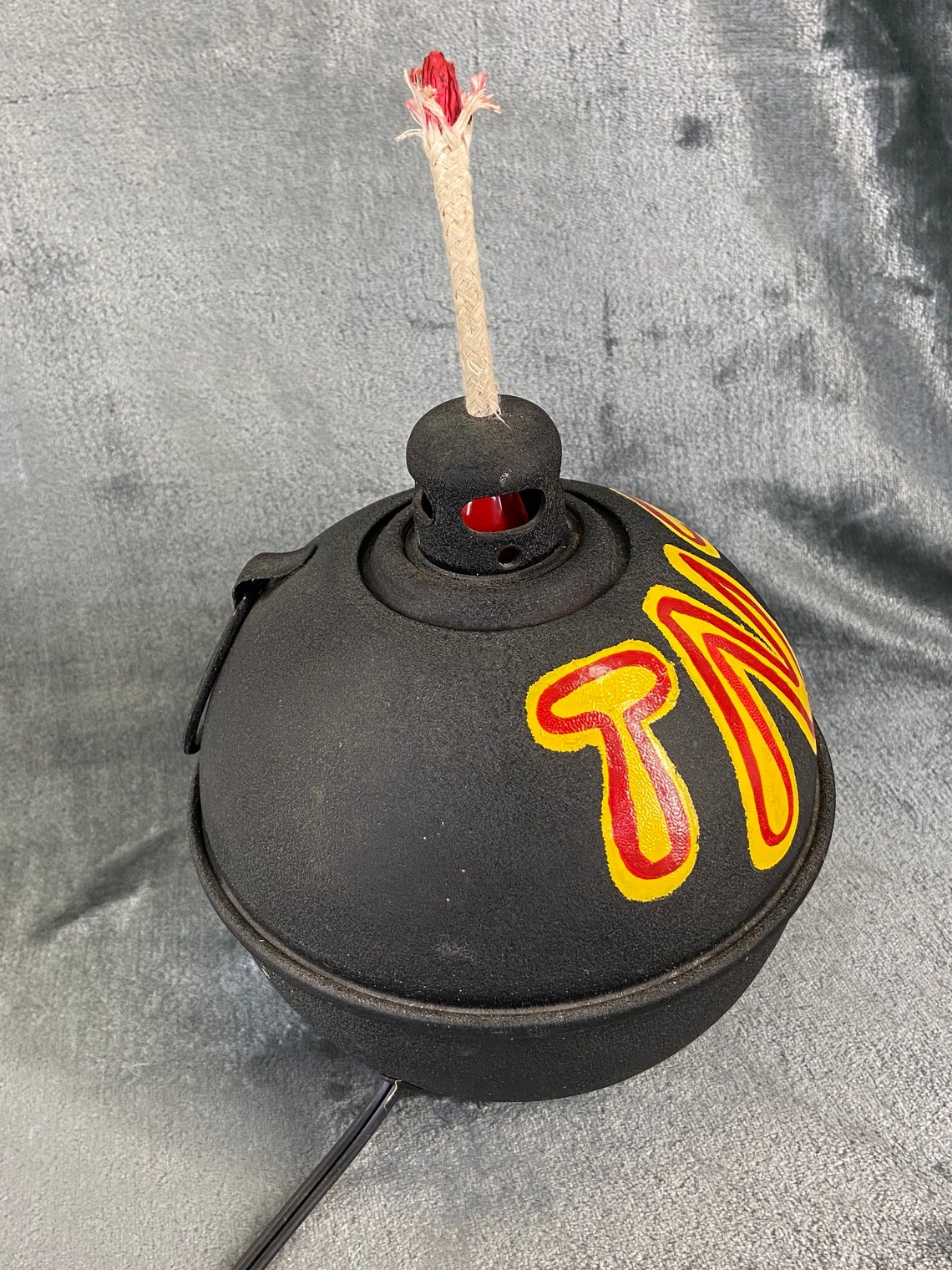 Vintage 1970's Custom Toledo Torch Smudge Pot Night Light - Etsy
