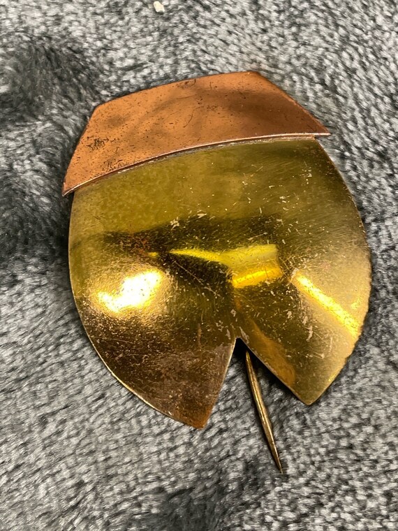 Vintage 1940's Machine Age, Art Deco, Brutalist Coppe… - Gem