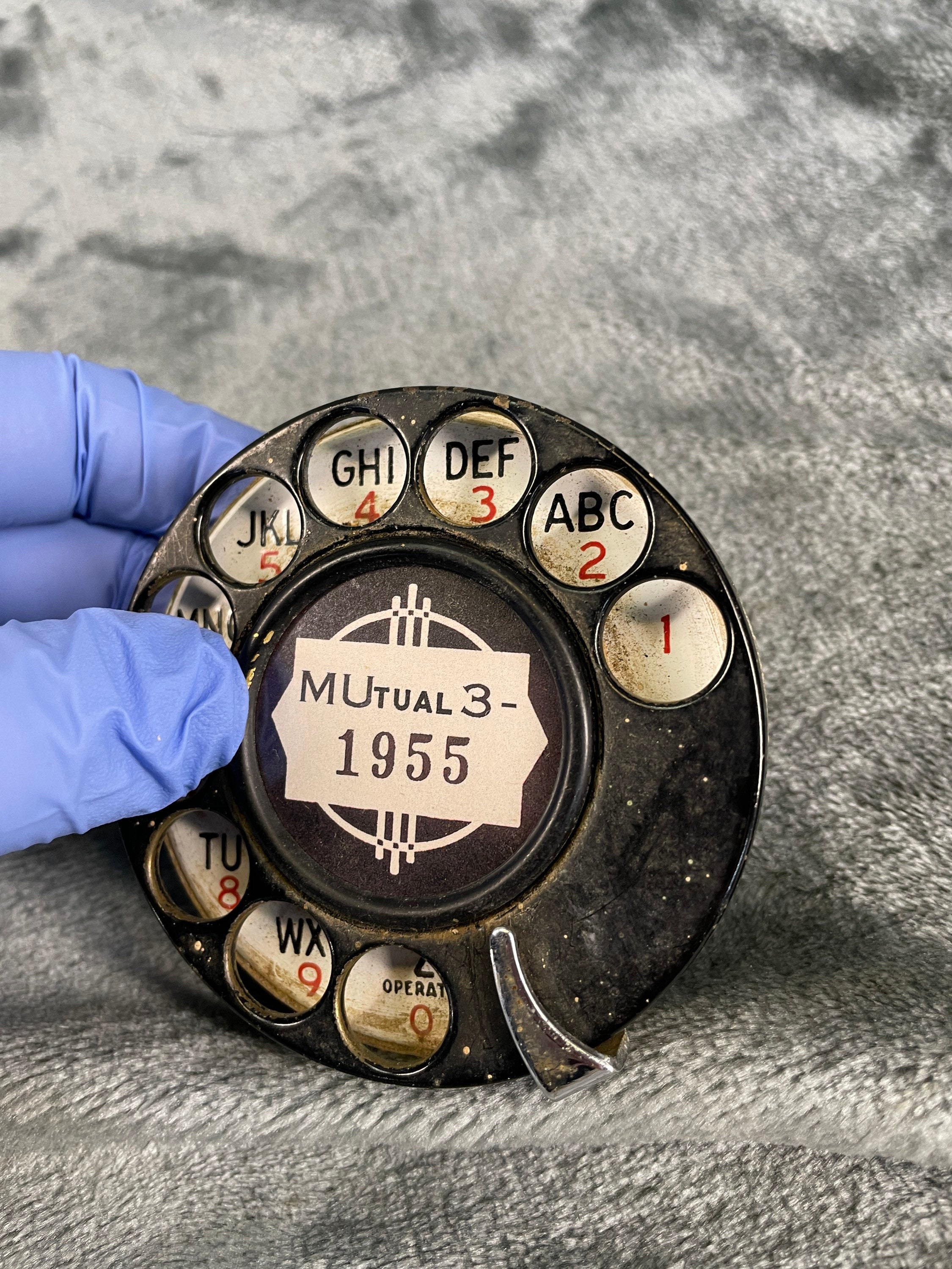 NEW CUSTOM Vintage Style 1920- 1970's Rotary Telephone Dial Card X1 ...