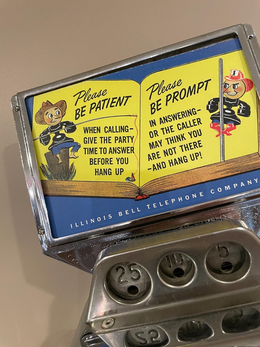 NEW CUSTOM Vintage Style 1930-1960's Telephone PAYPHONE Card X1: Choose ...