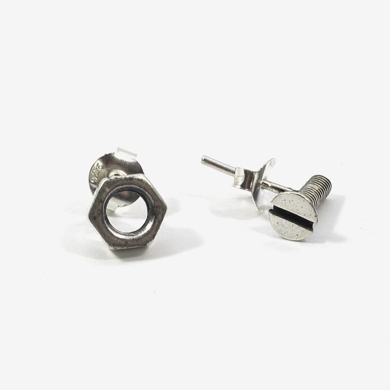 Hardware Earrings - Etsy