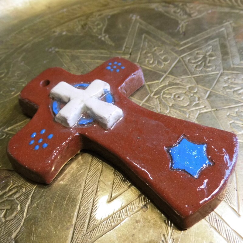 Ceramic Cross - Etsy