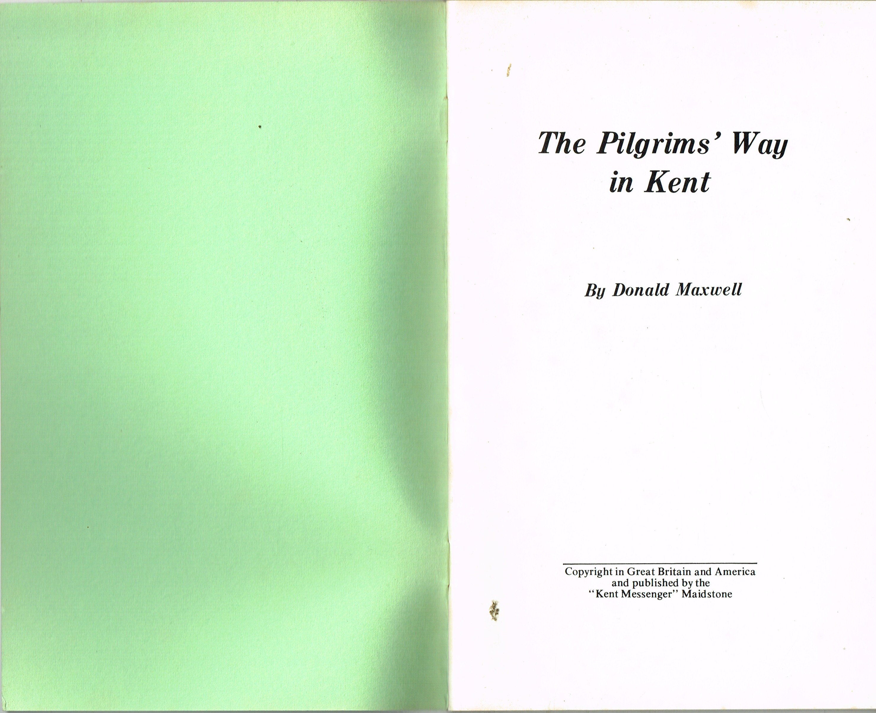 The Pilgrims Way in Kent Guidebook With Text and 30 Gorgeous - Etsy ...