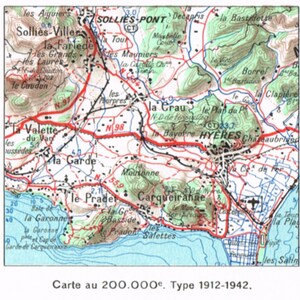 Vintage Types of Maps for Different Purposes, Eg Aerial Maps for ...