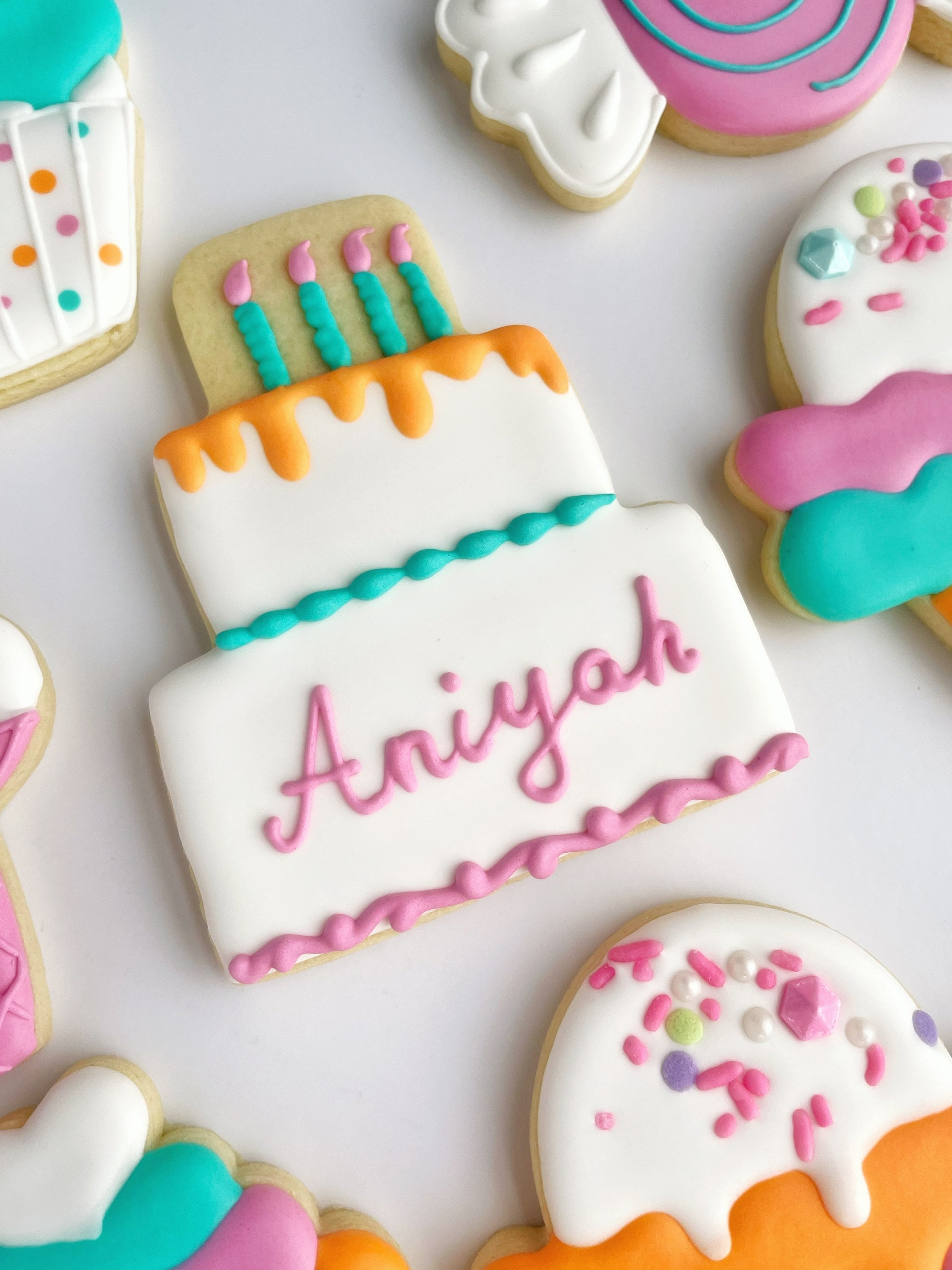 Birthday Cake Sugar Cookies