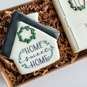 Housewarming Cookie Gift Box, New Home Cookie Gift Box, Realtor Cookie ...