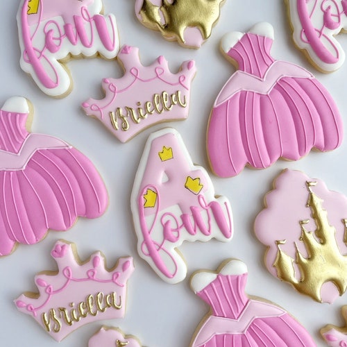 Princess Cookies - Etsy