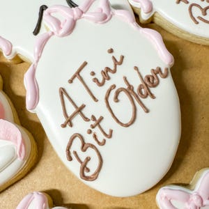 Espresso Martini Sugar Cookies, A Tini Bit Older Birthday Party Favors ...