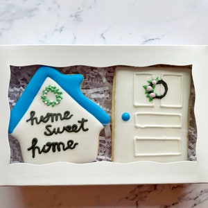 Housewarming Cookie Gift Box, New Home Cookie Gift Box, Realtor Cookie ...