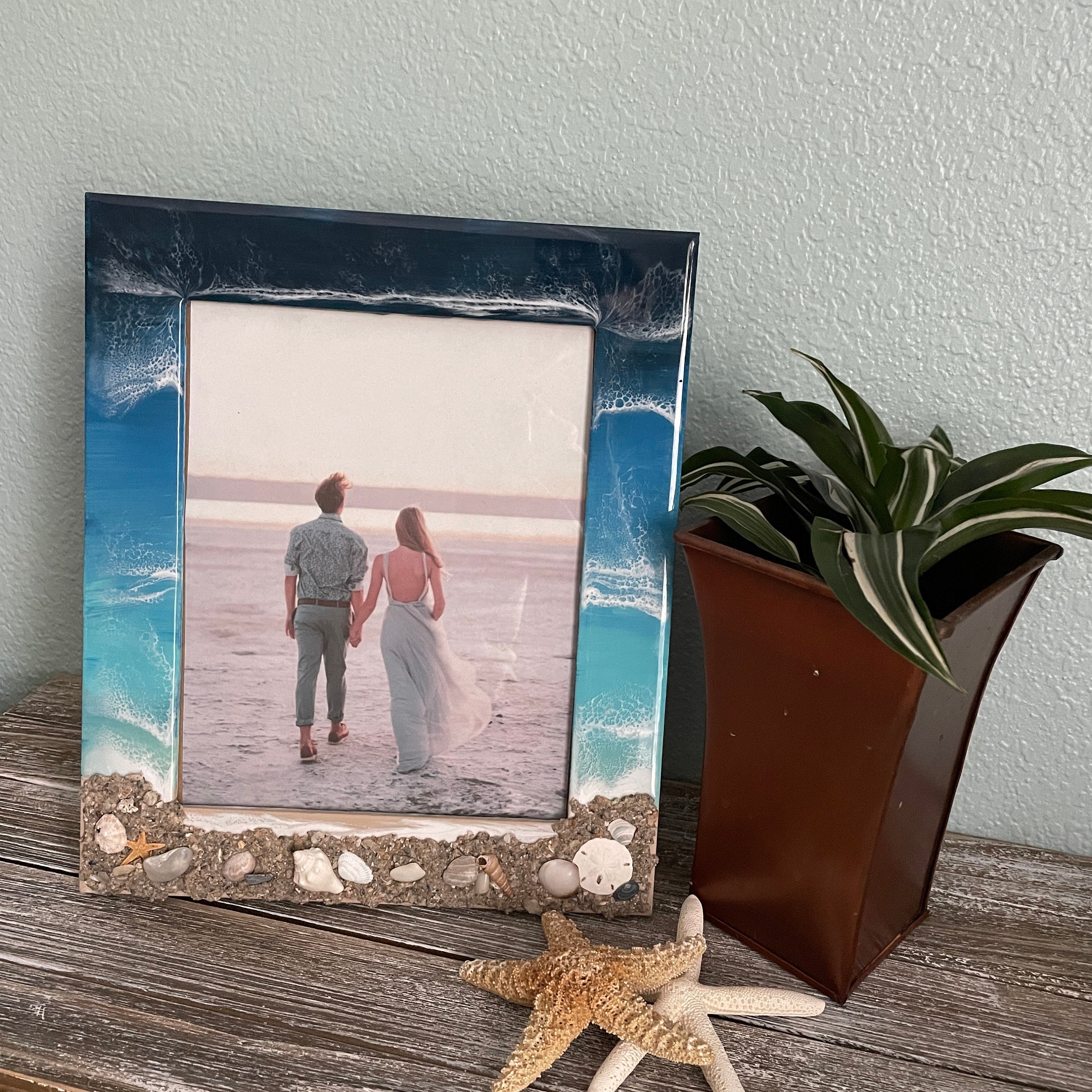 8 X 10 Coastal Picture FRAME for a BEACH House Photo Frame - Etsy