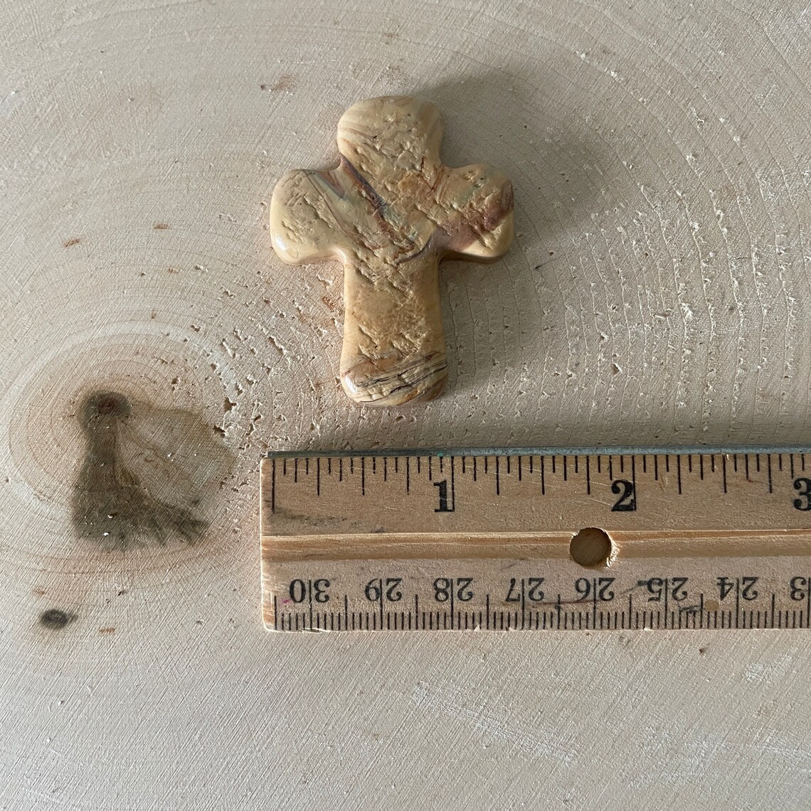 Wood Grain Designed Pocket Cross Handheld Prayer Comfort - Etsy