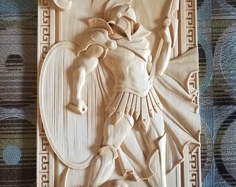 Wood carving wall art | Etsy