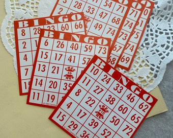 Small Bingo Cards - Etsy