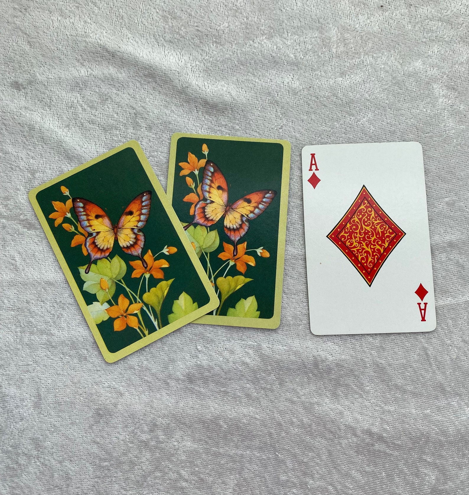 15 Assortment of Butterfly Playing Cards - Etsy