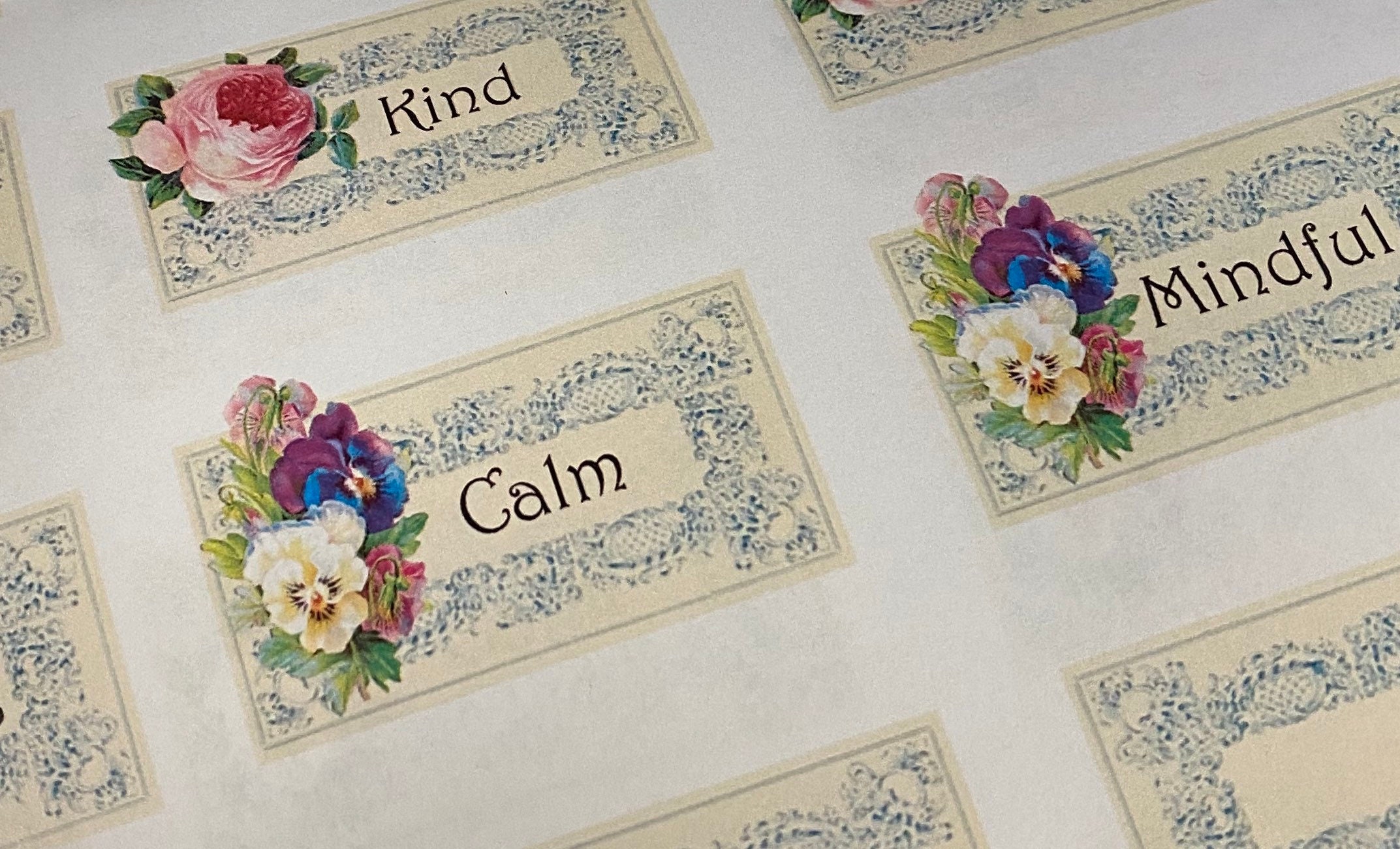 Pretty Labels Digital Download - Etsy UK