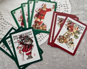 Santa Playing Cards - Etsy