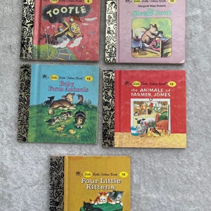 Mini Little Little Golden Books - Choose One Used Junk Journal Supply ...
