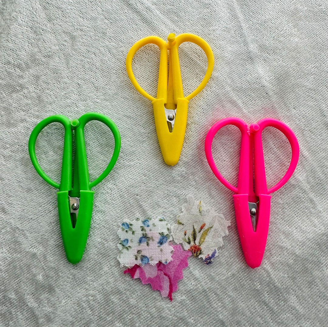 Small Travel Scissors With Cover for Slow Stitching, Embroidery Sewing ...