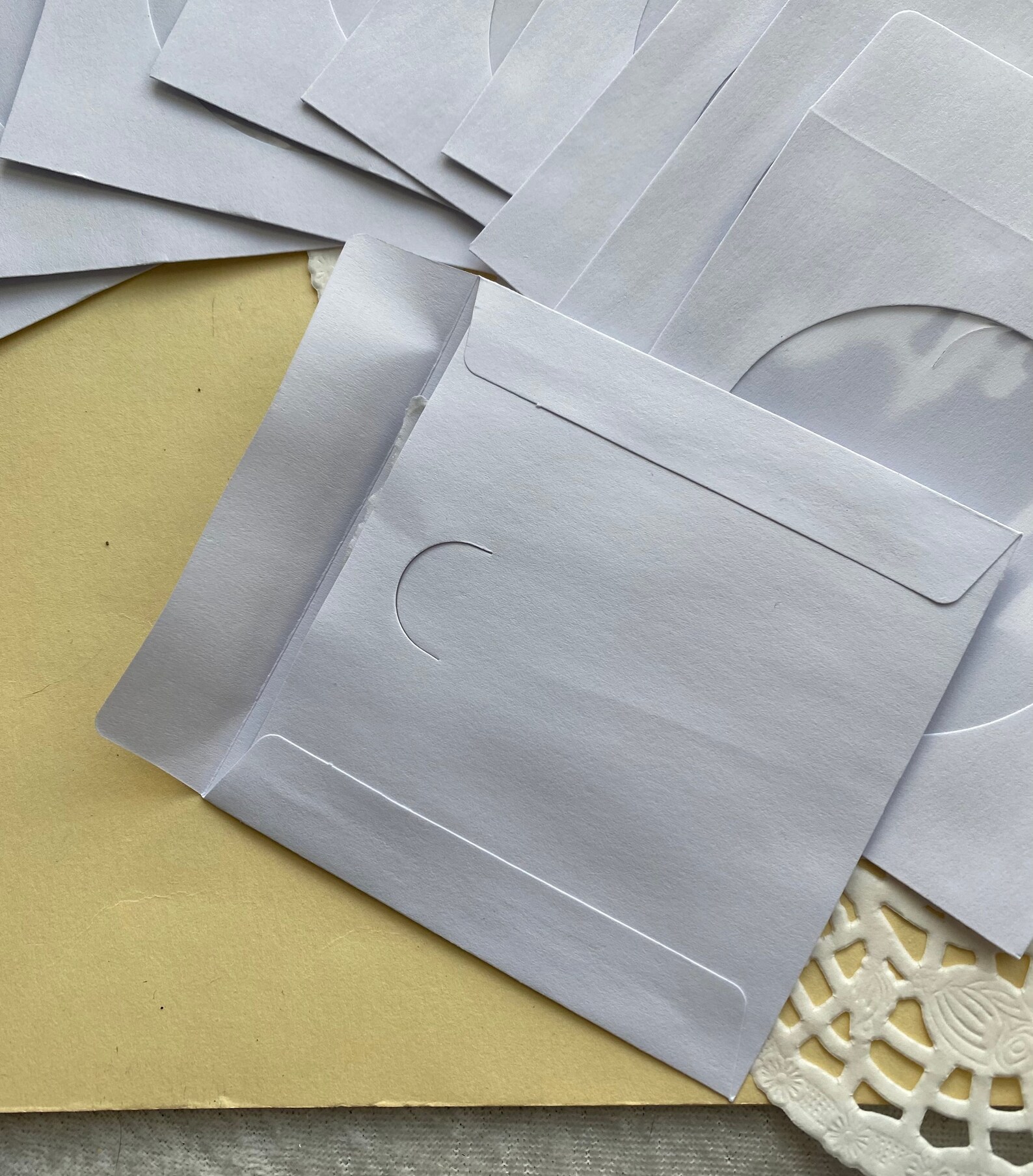 10 Mini CD Envelopes - Etsy