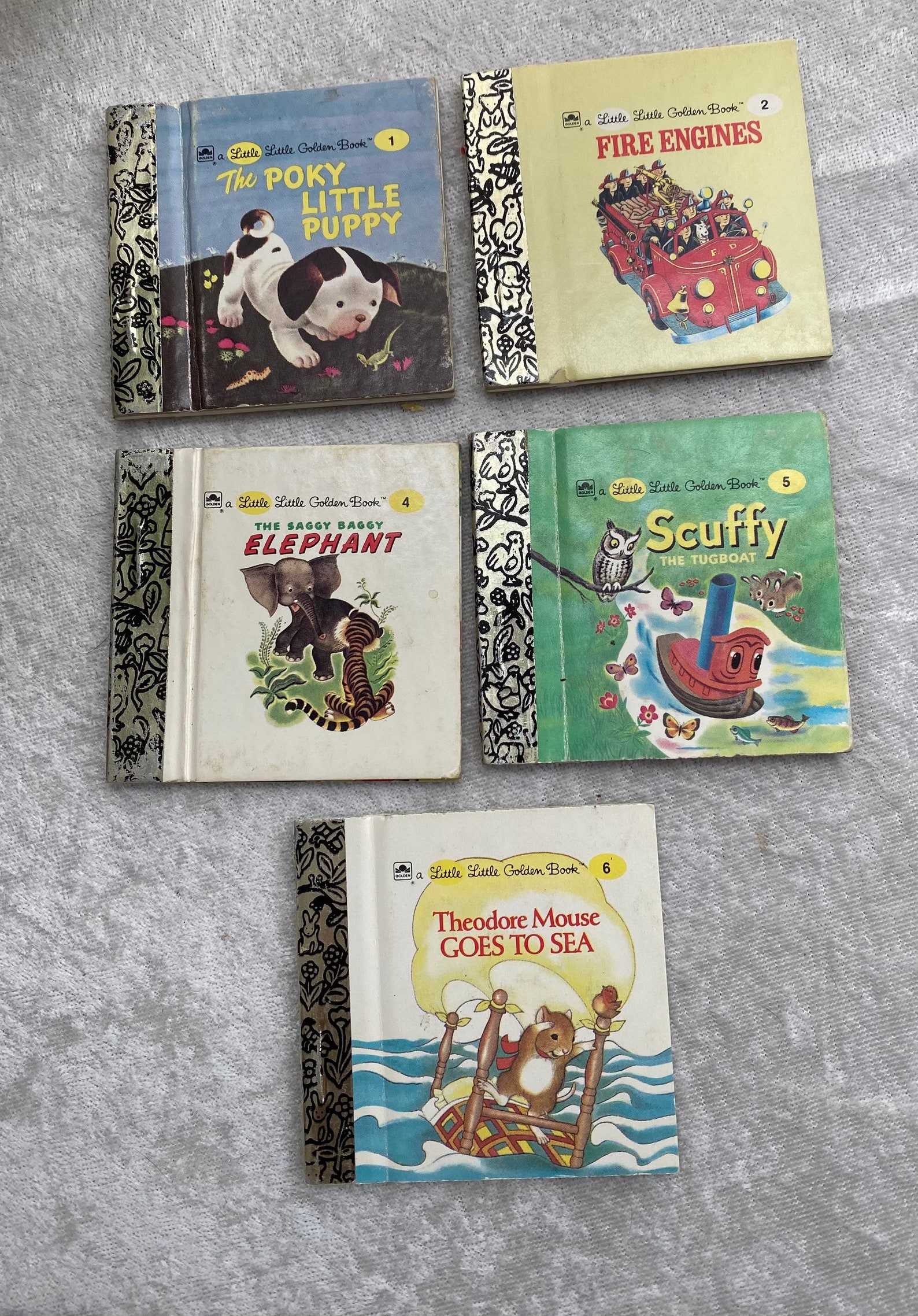 Mini Little Little Golden Books Choose One - Etsy