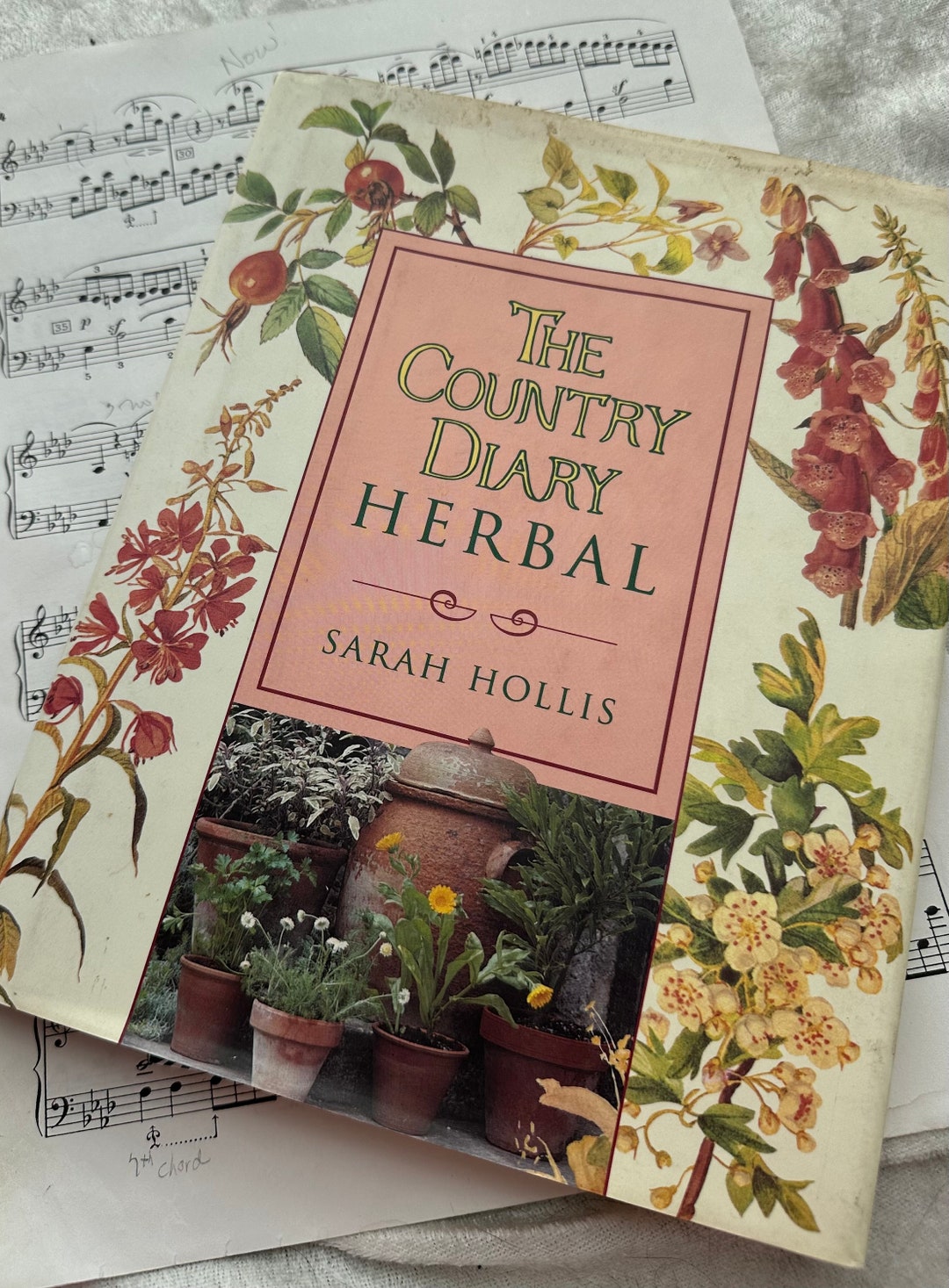 The Country Diary Herbal by Sarah Hollis - Hardcover/used - Etsy