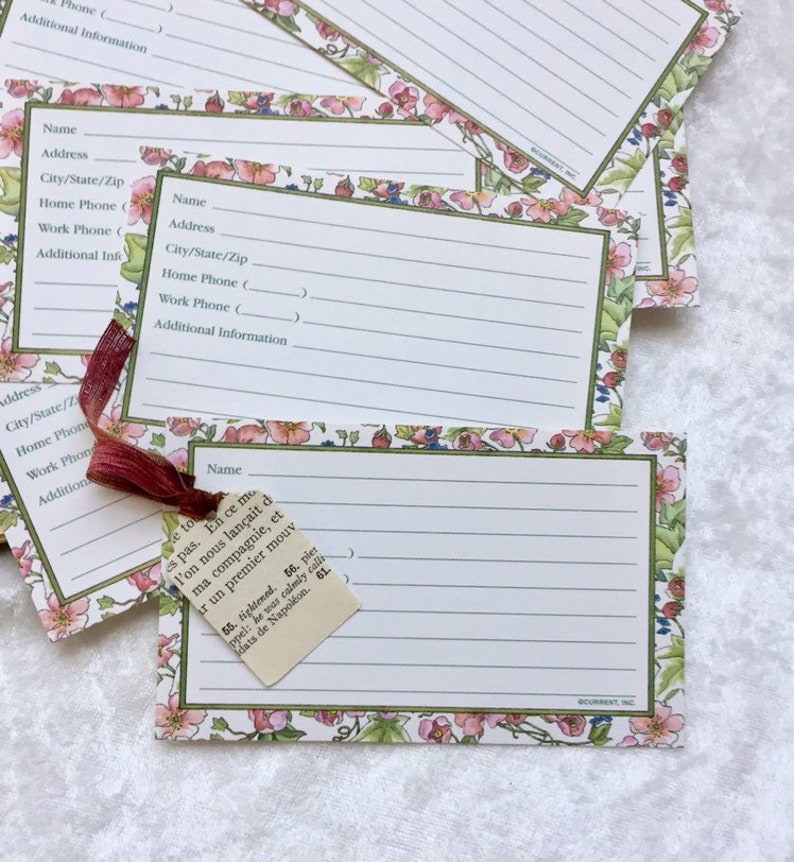 10 Address Cards by Current | Etsy