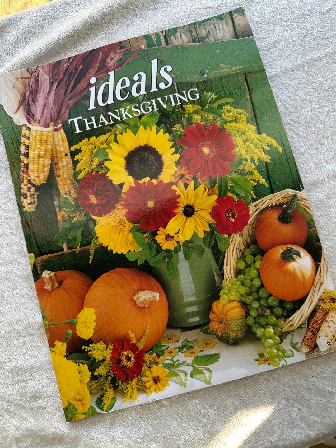 Vintage Ideals Magazine - Thanksgiving , 2008, Paperback Used - Etsy