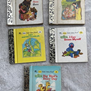Mini Little Little Golden Books - Choose One Used Junk Journal Supply ...