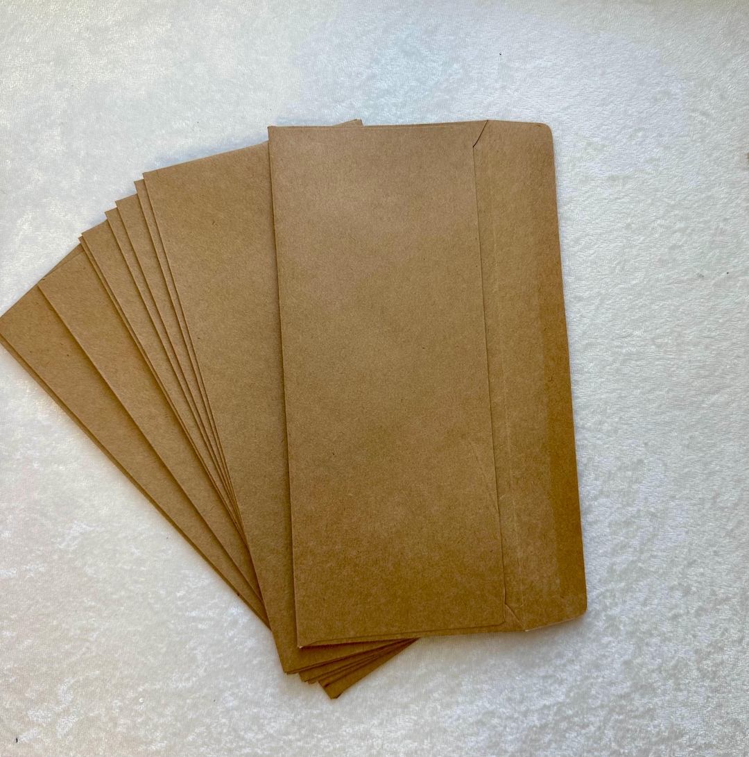 10 Kraft Colored #10 Envelopes - Etsy
