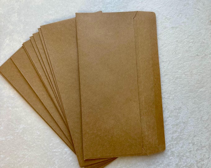 10 Kraft Colored #10 Envelopes - Etsy