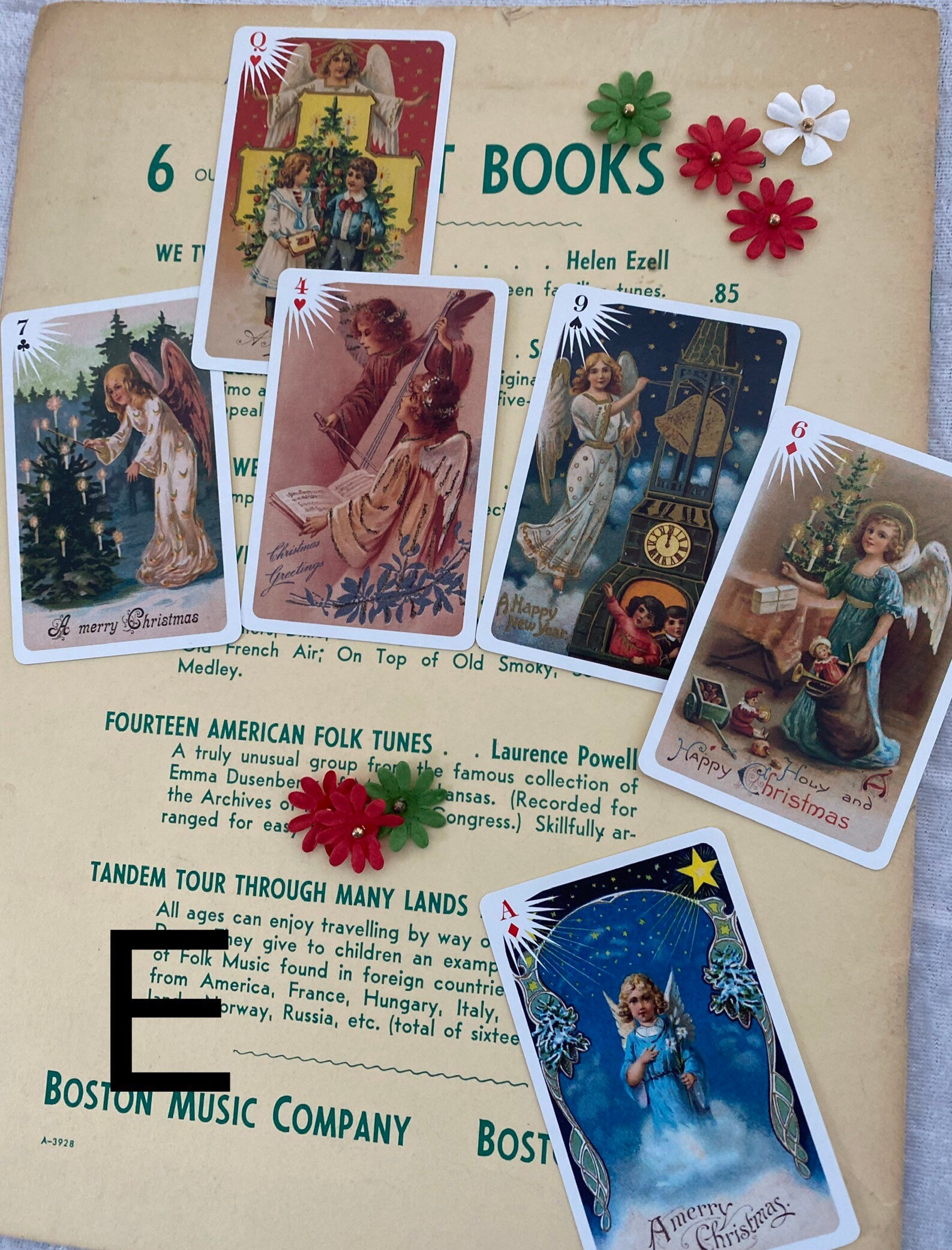 Set of 6 Angel Playing Cards - Etsy