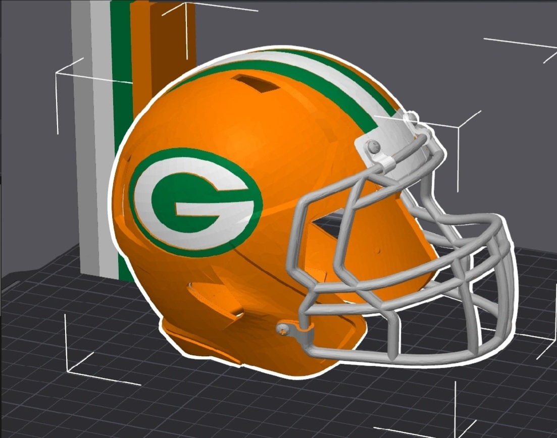 3d Printed Nfl Mini Helmets 25 - Etsy