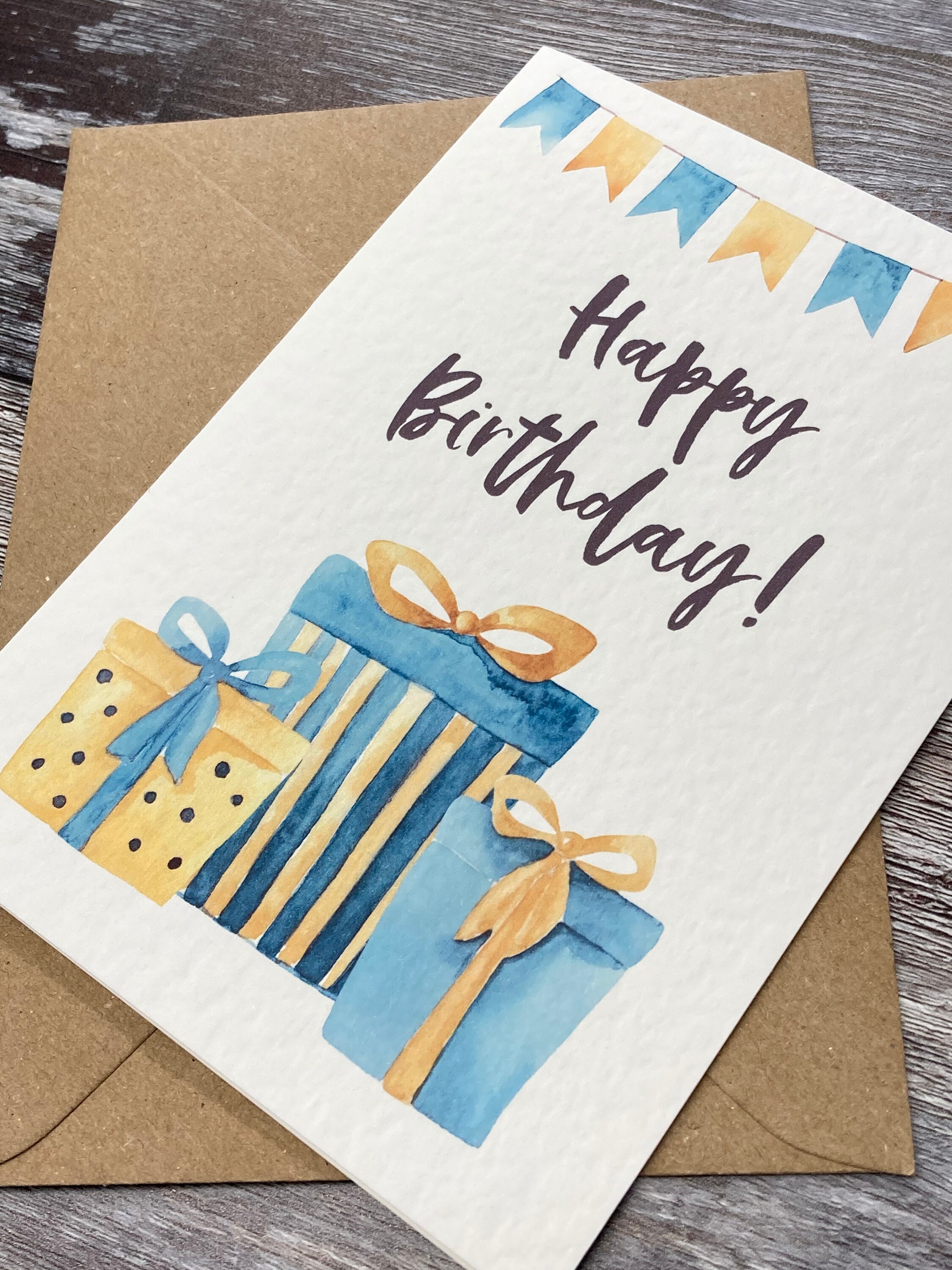 Pack of Birthday Cards, Set of Happy Birthday Cards, Cute Birthday ...