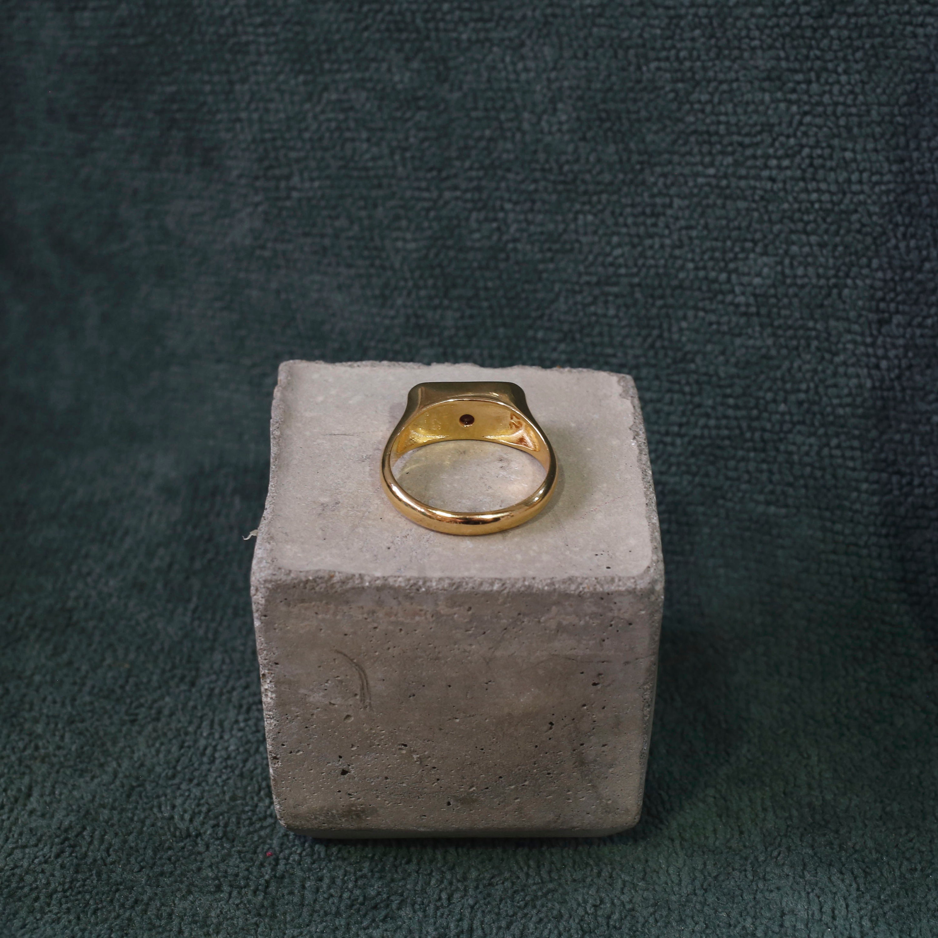 Ruby Sapporo Ring Gold Vermeil and Sterling Silver - Etsy