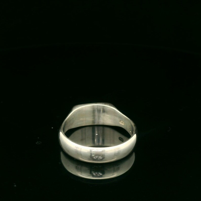 Trinity Gemstone Signet Ring |emerald, Amethyst& Garnet|gold Vermeil ...