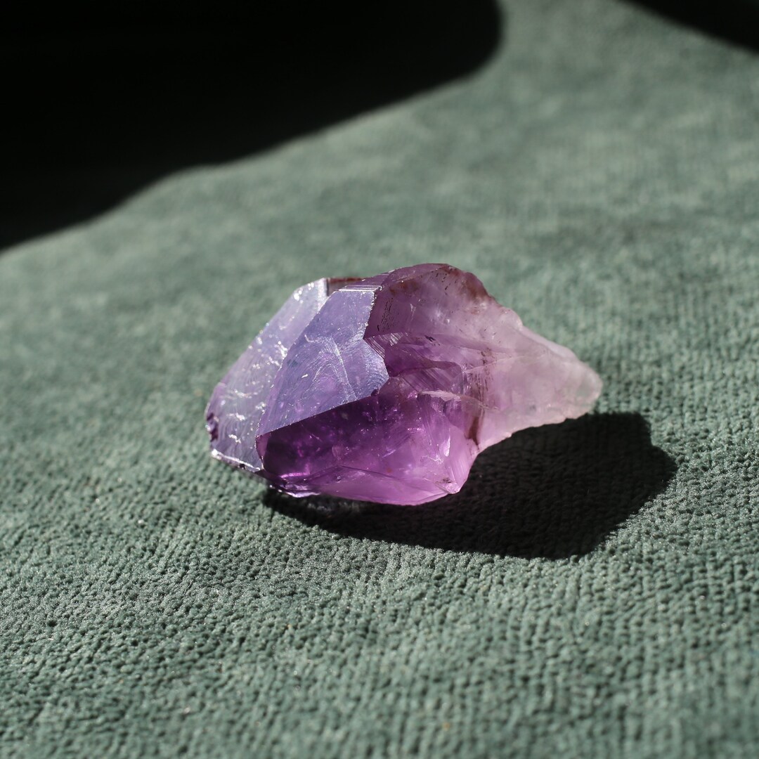 Dark Hue Amethyst Raw Point - Etsy