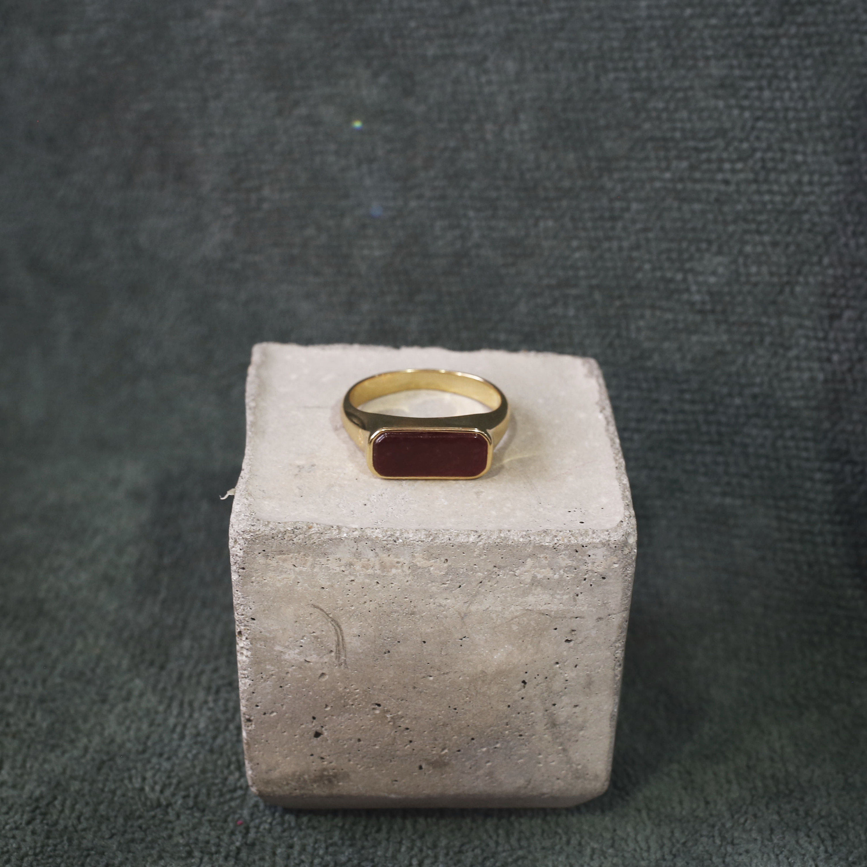 Ruby Sapporo Ring Gold Vermeil and Sterling Silver - Etsy