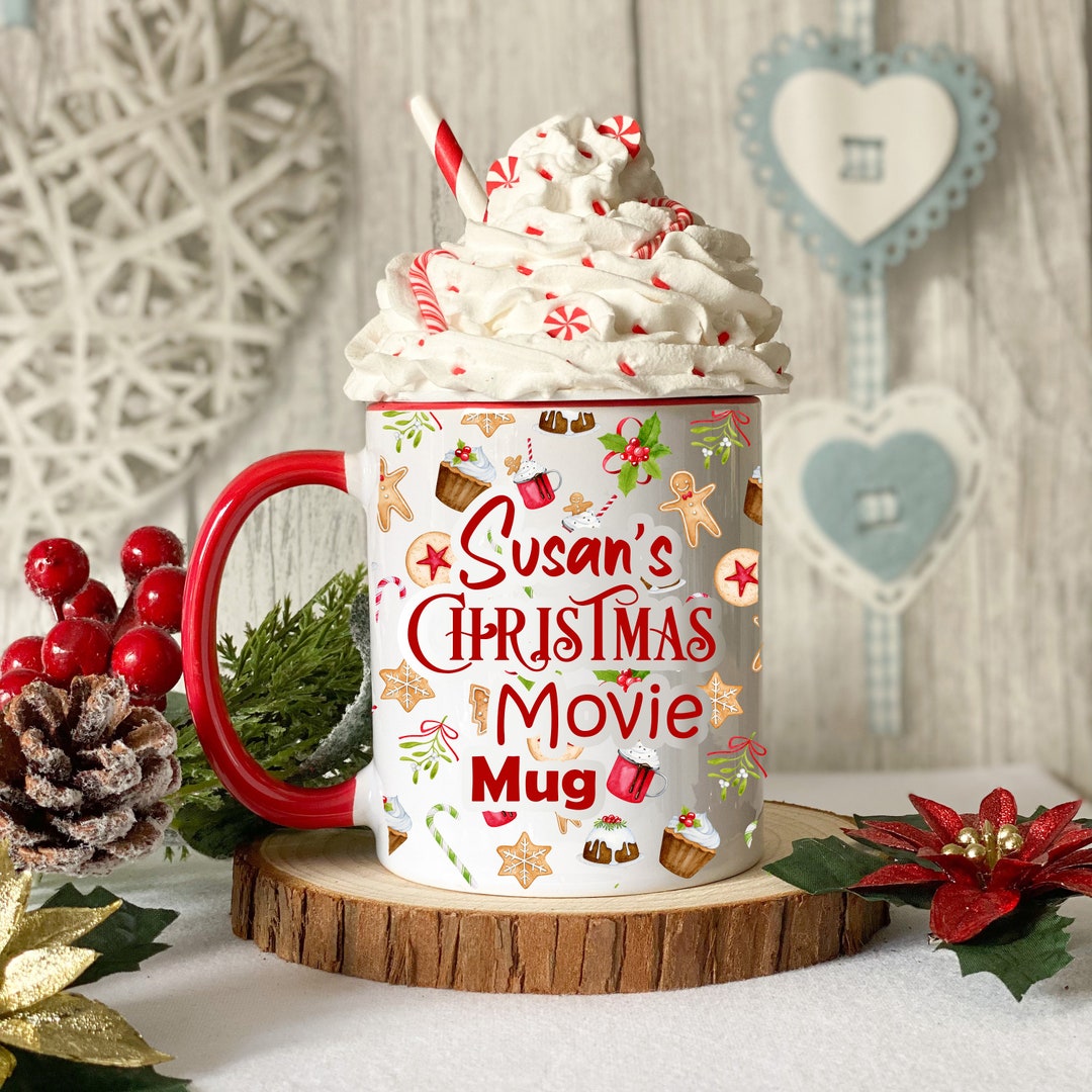 Personalised Christmas Mug, Xmas Gifts, Mugs for Movies, Custom ...