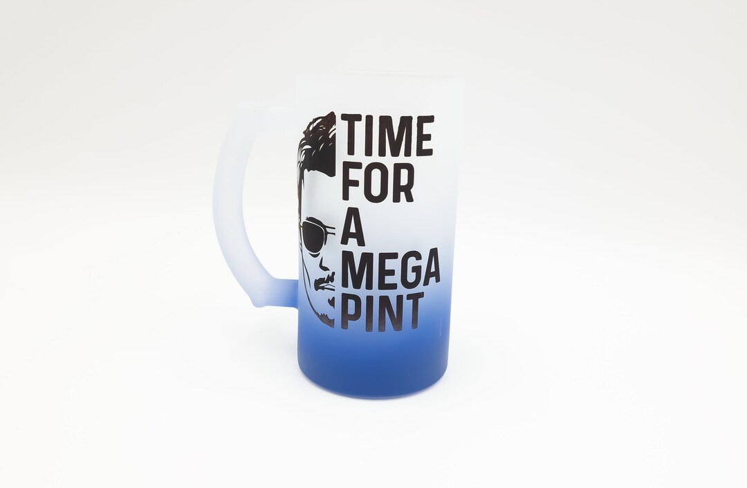 MEGA PINT Large Beer Glass, Pint Beer Stein, Justice for Johnny Depp ...