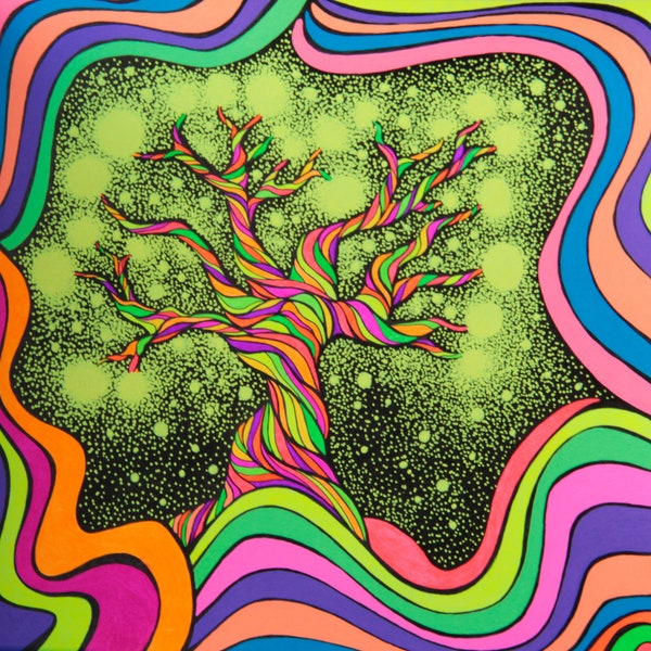 Psychedelic Painting - Etsy