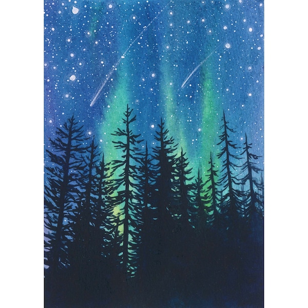 Shooting Stars Art - Etsy